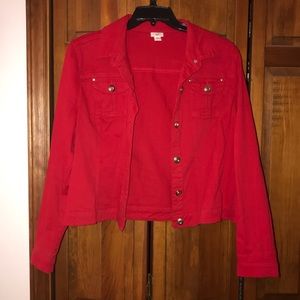 Cato Jackets & Coats | Denim Jacket With Detachable Faux Fur Collar ...